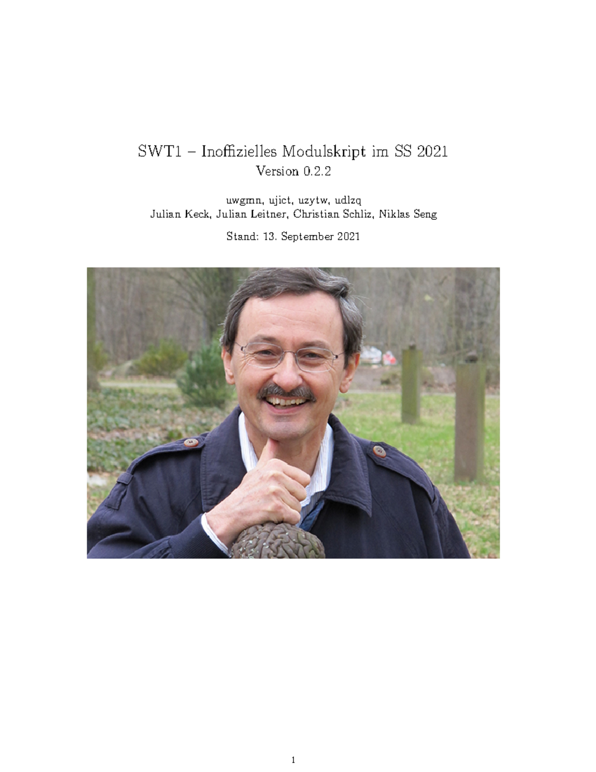 SWT1 Zusammenfassung - Softwaretechnik I - KIT - Studocu