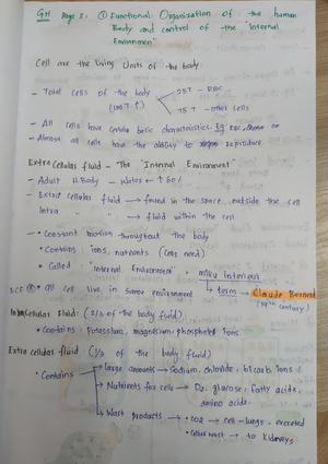 Chapter 2 The Cell and its Functions Guyton - PHYSIOLOGY PRELIMS THE ...