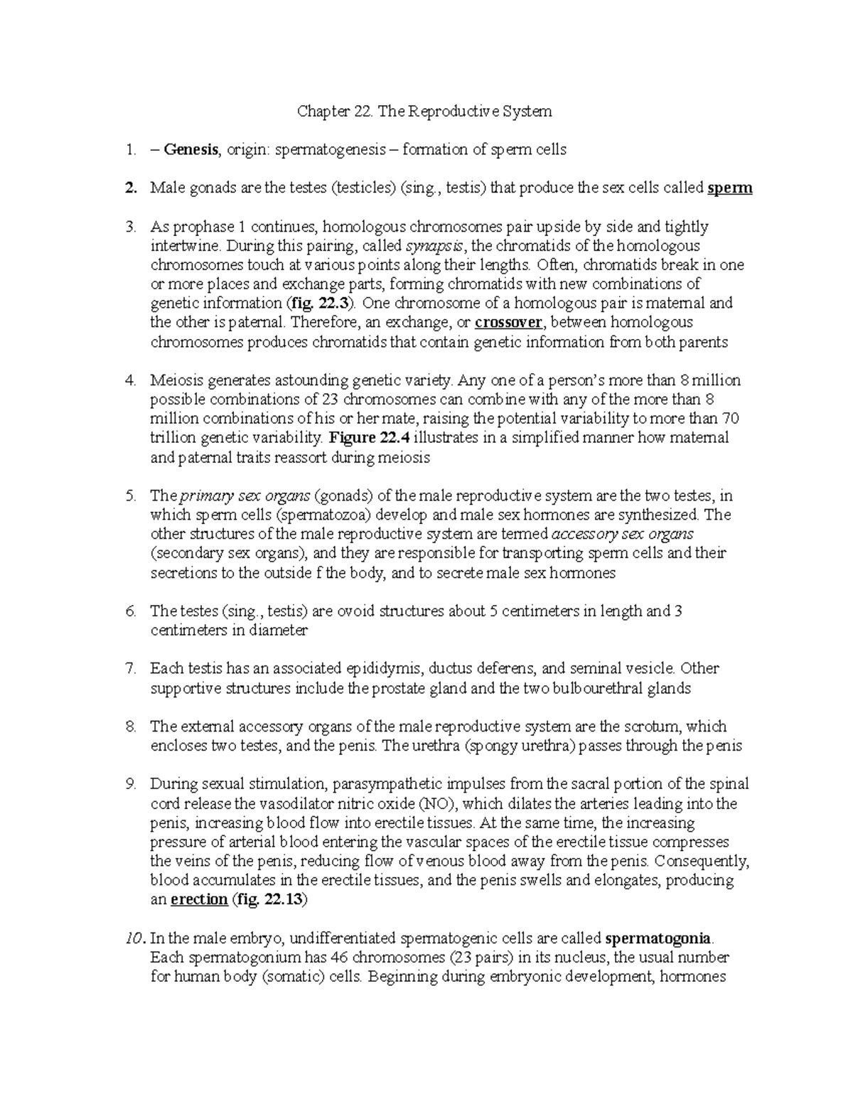 Chapter 22 The Reproductive System - Chapter 22. The Reproductive ...