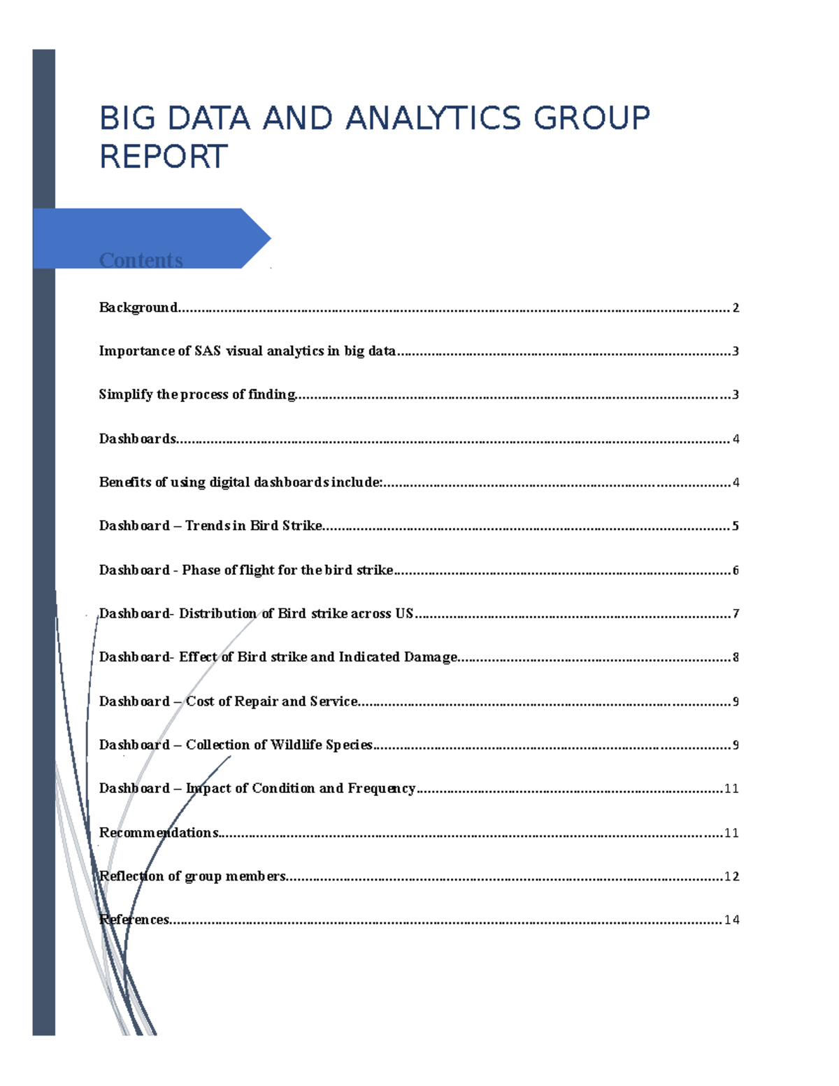 Big data report - BIG DATA AND ANALYTICS GROUP REPORT - Studocu