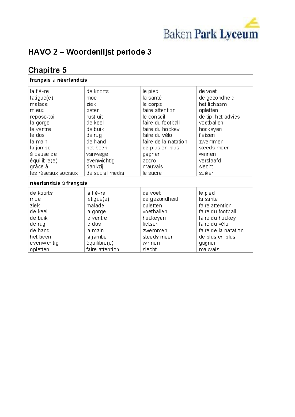 HAVO-2-vocalijst-Chap.-5-6-en-7 - ! HAVO 2 – Woordenlijst periode 3 ...