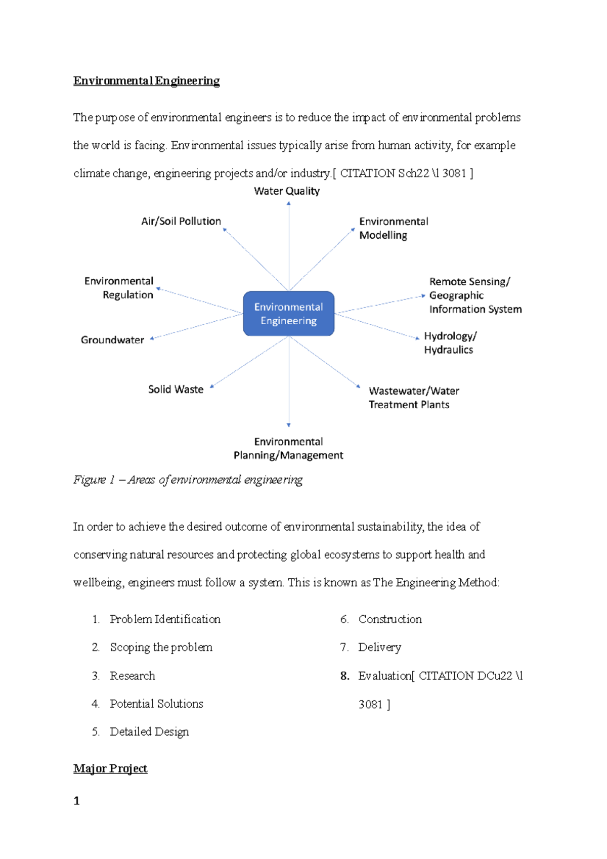Assessment 2 - Environmental Engineering The purpose of environmental ...