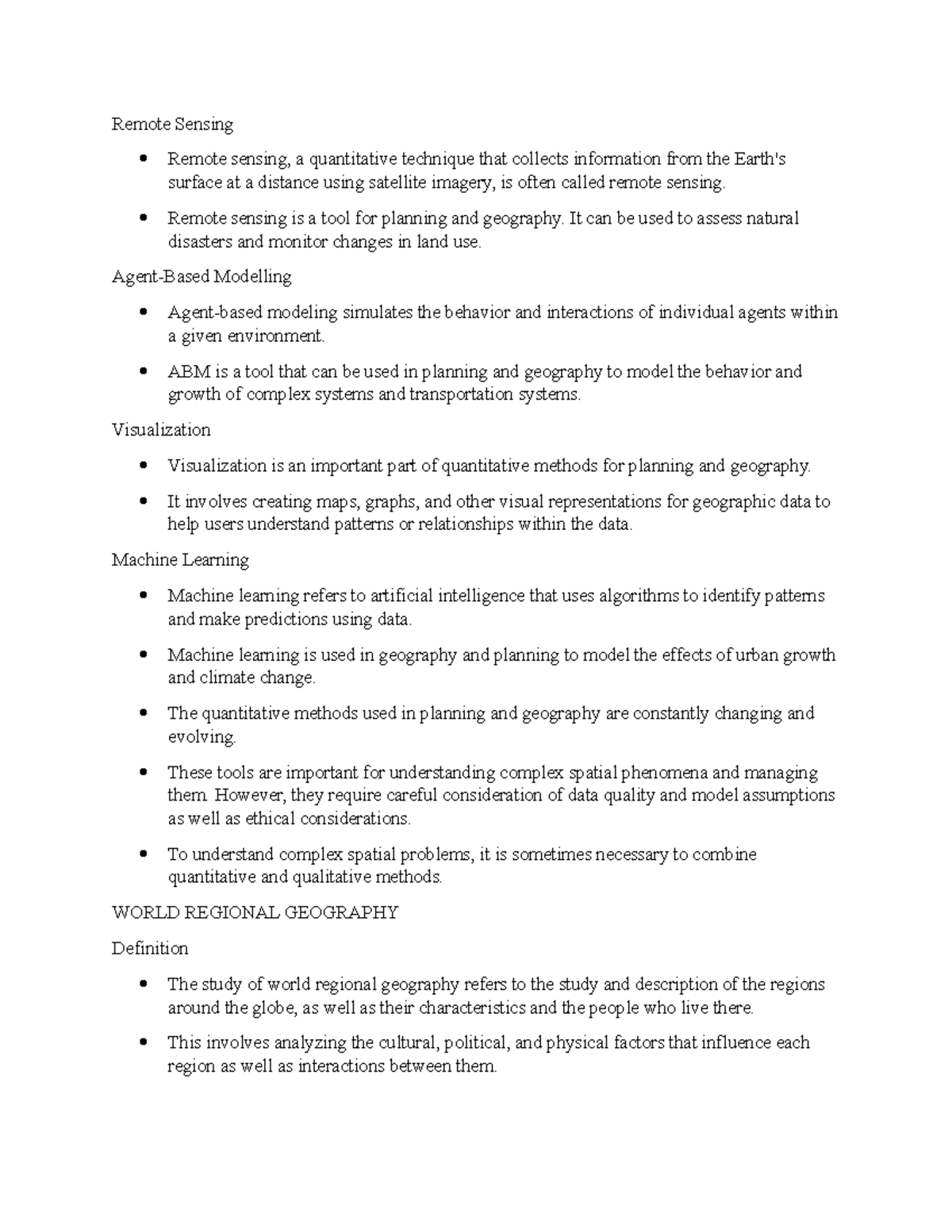 GEG 101 Notes 10 - Nature of geography; earth-sun relationships; maps ...