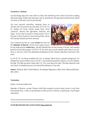 DBQ-Attitudes toward the Mongols - DBQ Attitudes toward the Mongols ...
