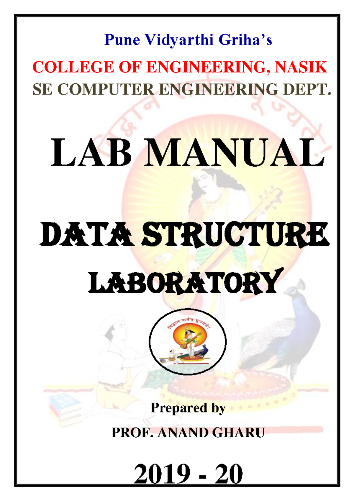 Final dsl lab manual 2019 updated - ####### Pune Vidyarthi Griha’s ...