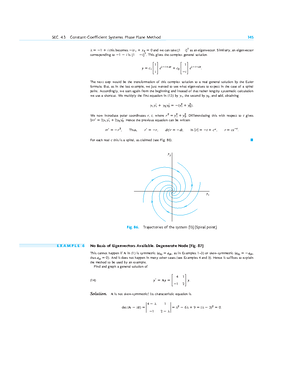 Advanced Engineering Mathematics (43) - For our criteria in Sec. 4 we ...