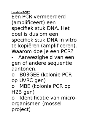 Gelektroforese - Gelektroforese Gelektroforese is een methode om DNA ...