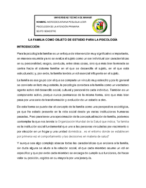Compendio Unidad 2 - Resumen Psicología de Familia - g PSICOLOGÍA EN ...