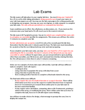 W24 Fake Exam-1 - Final exam layout - University of Guelph School of ...