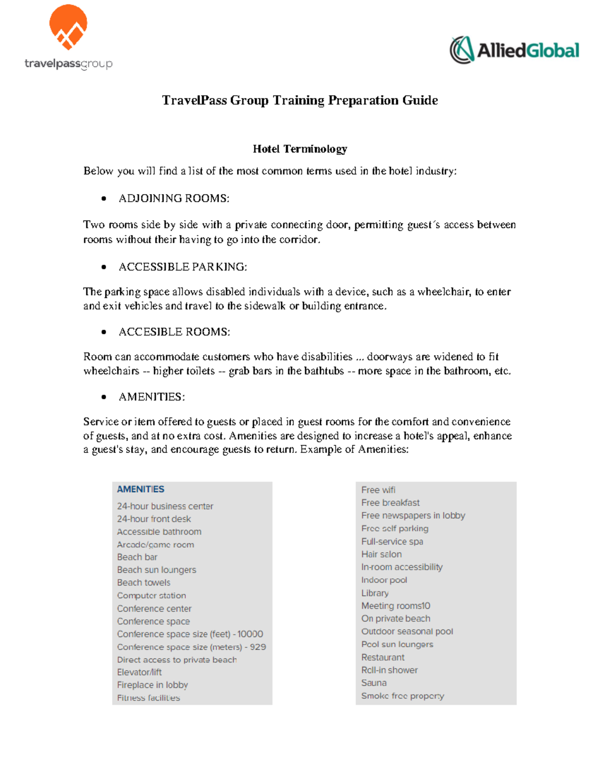 Travel Pass Group Training Preparation Guide (1) (1) (1) - TravelPass ...