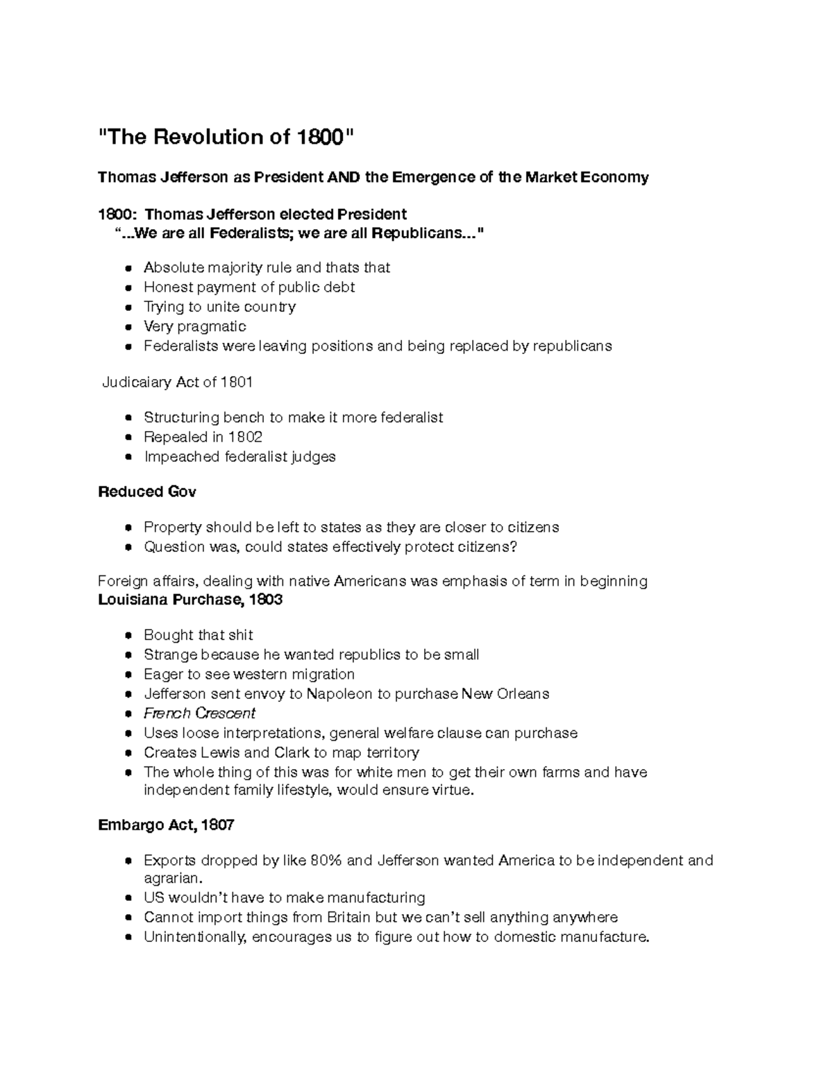 The Revolution of 1800 - Seaholm Lecture - "The Revolution of 1800 ...