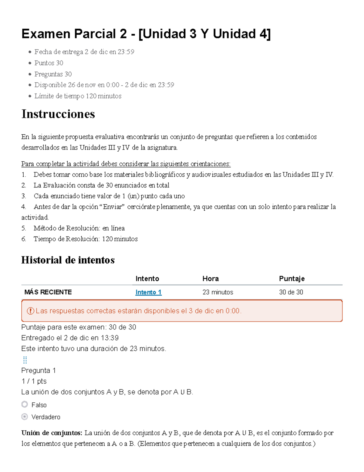 Examen Parcial 2 - [Unidad 3 Y Unidad 4] - Lógica Simbólica - Examen ...