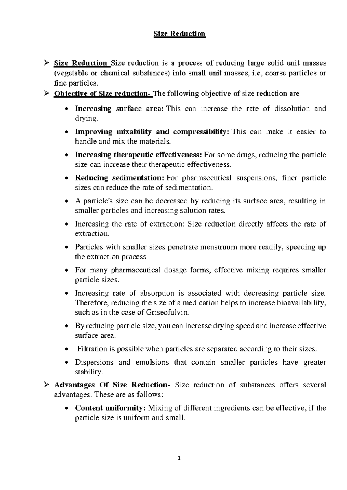 Size Reduction - No any Information - Size Reduction Size Reduction ...