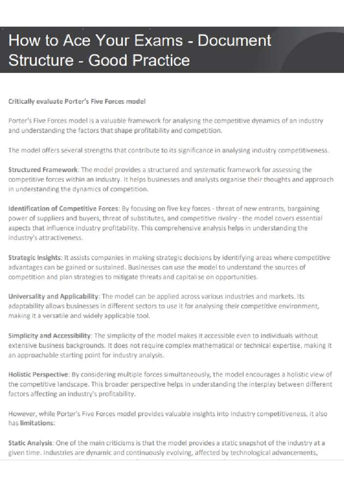 How to Ace your Exam - Studocu