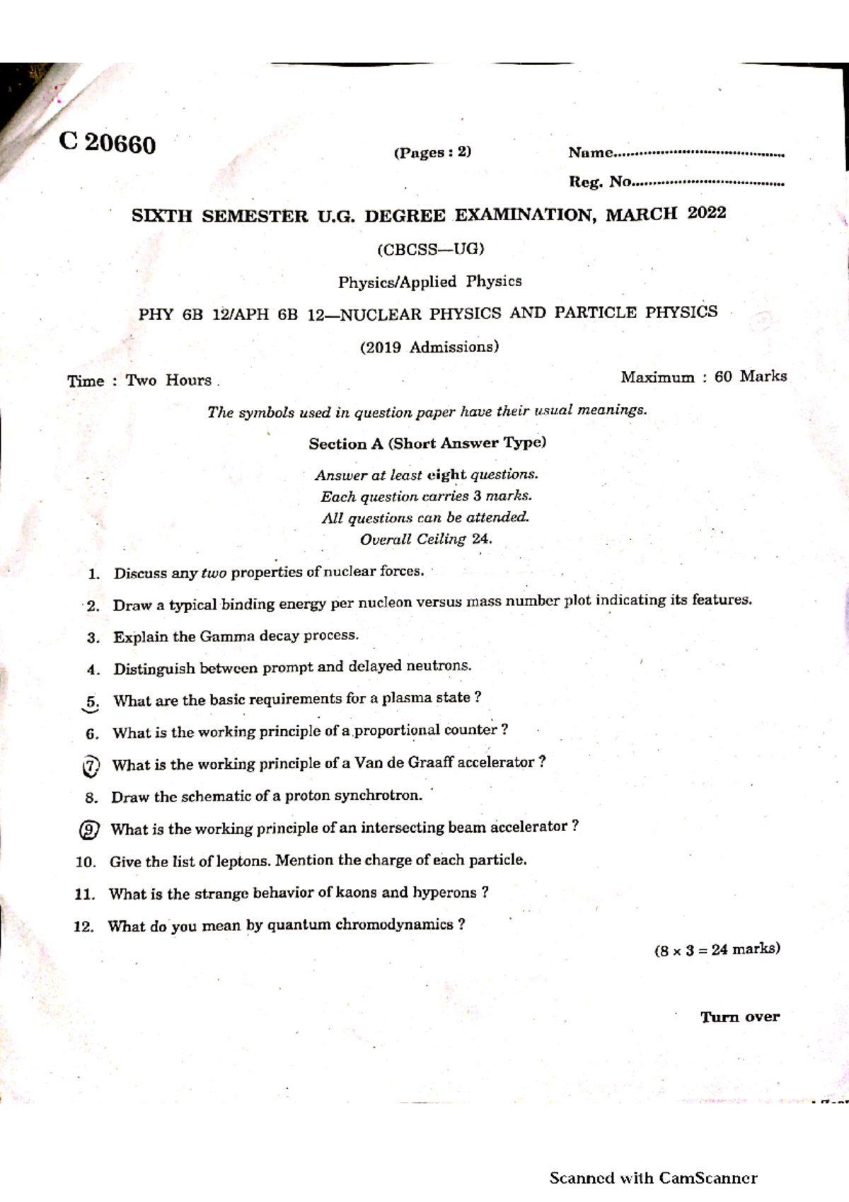 Nuclear - Bsc physics - Studocu