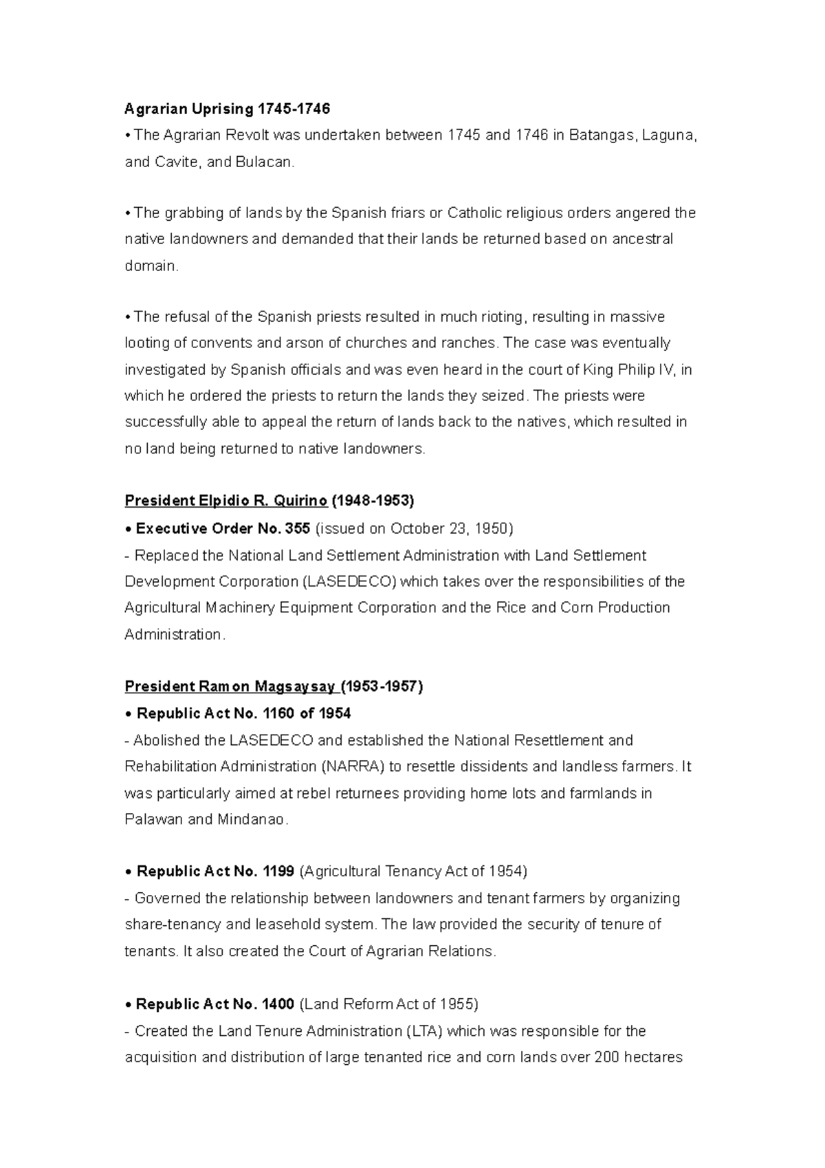 Agrarian-Uprising-1745 - Agrarian Uprising 1745- The Agrarian Revolt ...