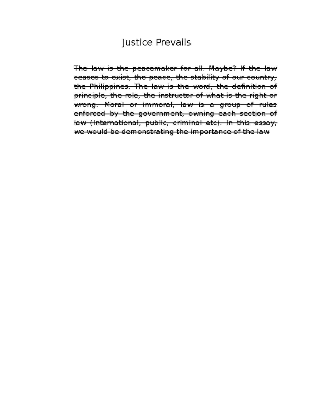 Document - ergsgsdfgfhet - Justice Prevails The law is the peacemaker ...