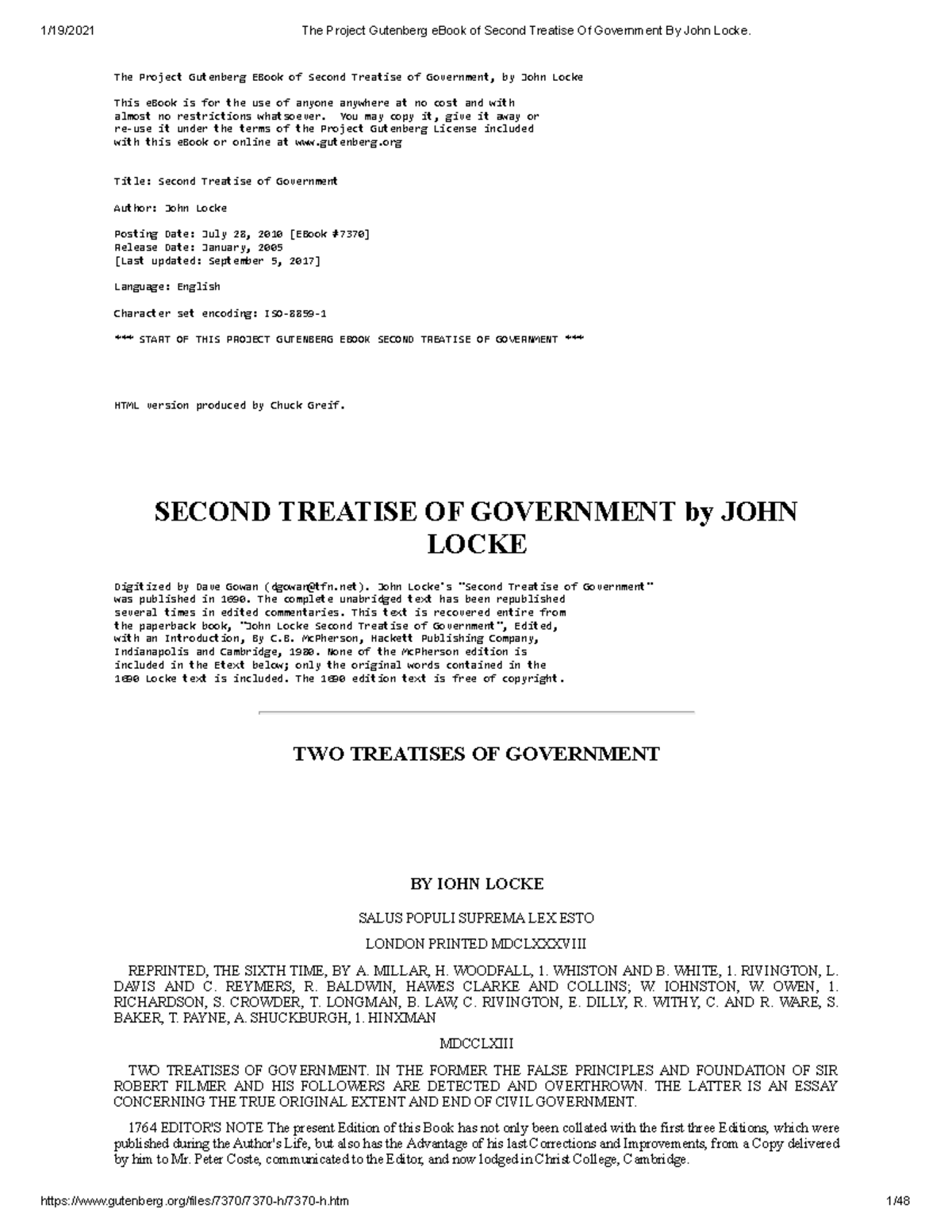 Second Treatise all PDF - The Project Gutenberg EBook of Second ...