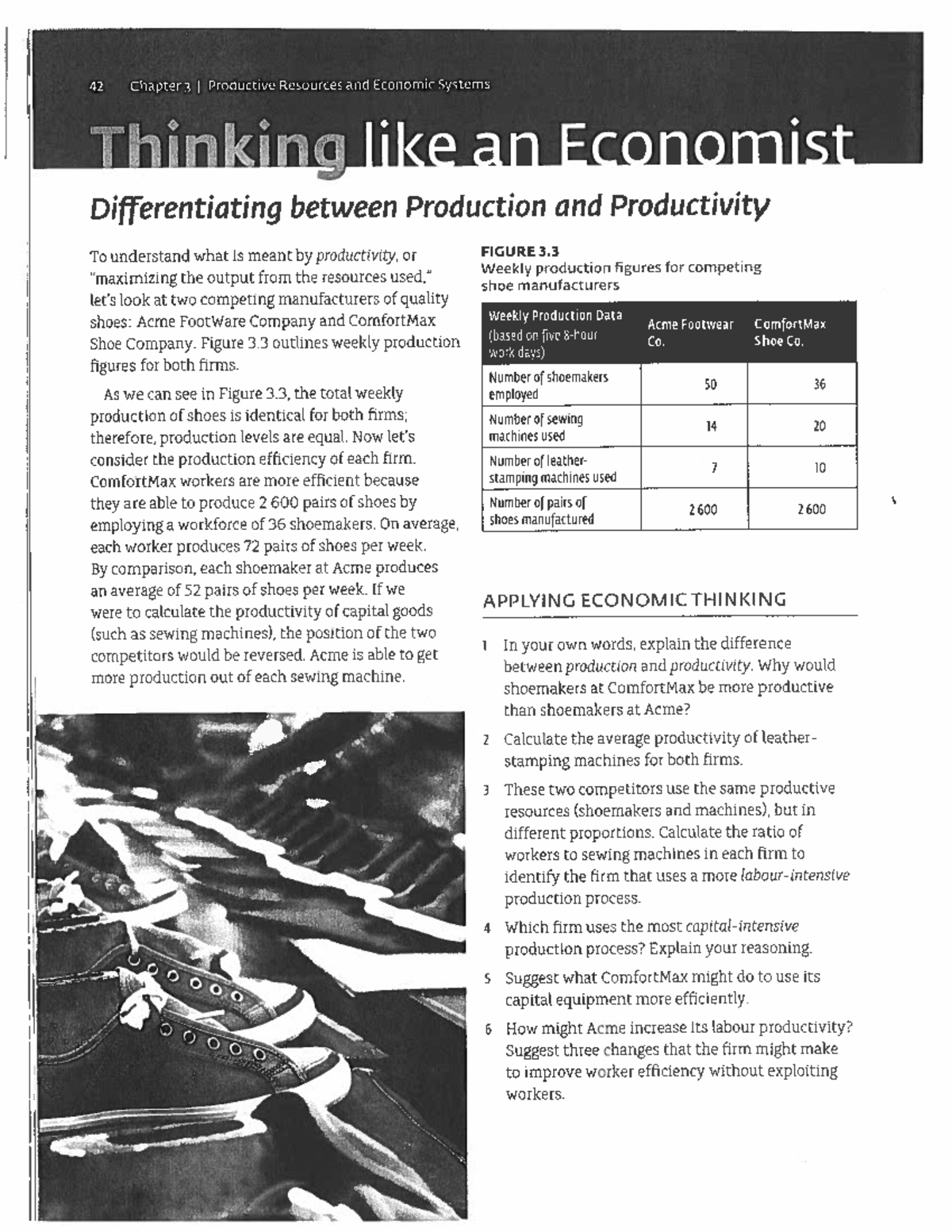 Production and Productivity - Economics 1021A/B - Studocu