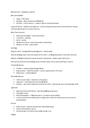 Biomechanics - Biomechanics Deterministic Models in Sport: Phase ...