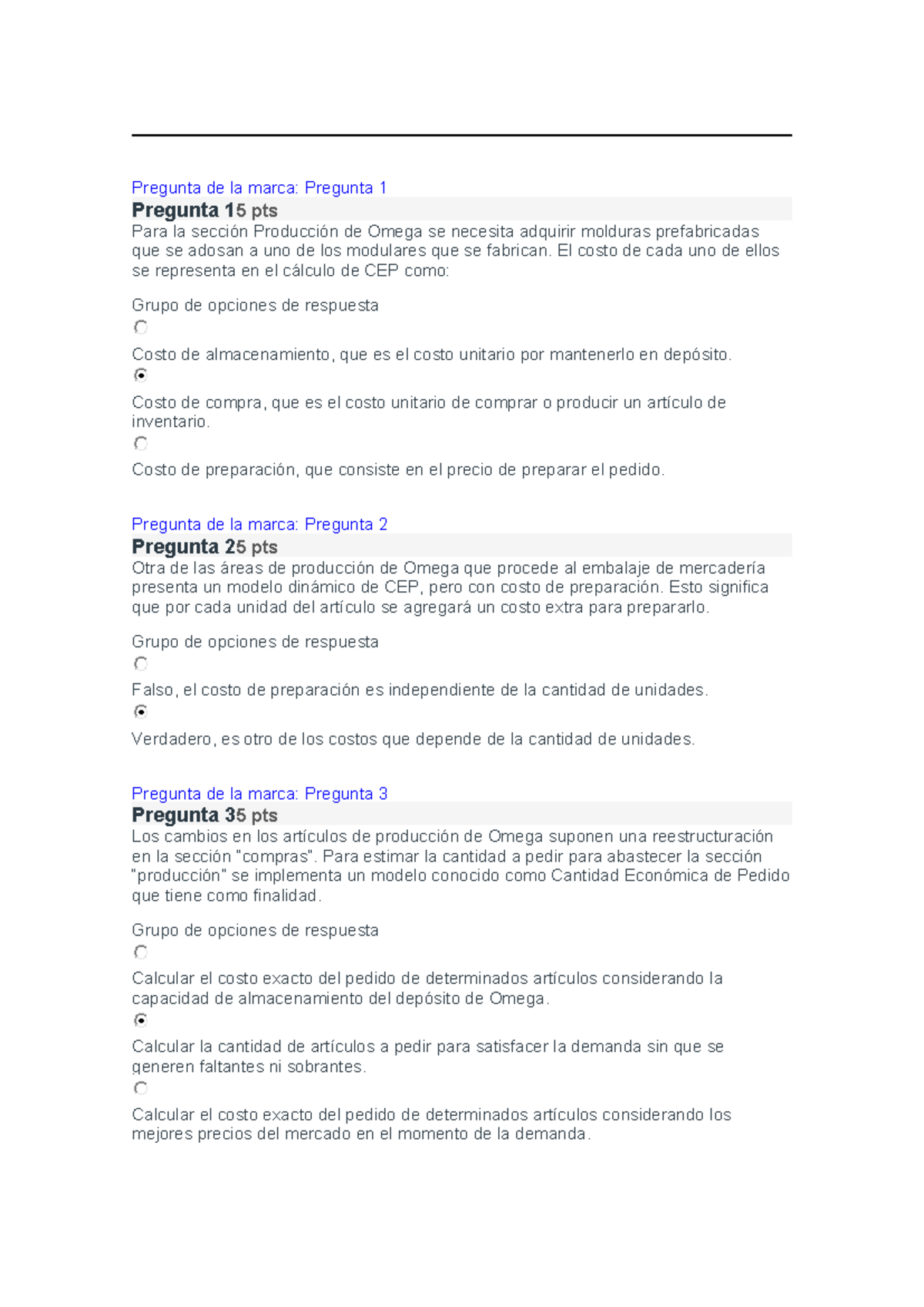 TP 1 Matematicas VI 90% - TP1 AL 90% - Pregunta de la marca: Pregunta 1 Pregunta 1 5 pts Para la ...