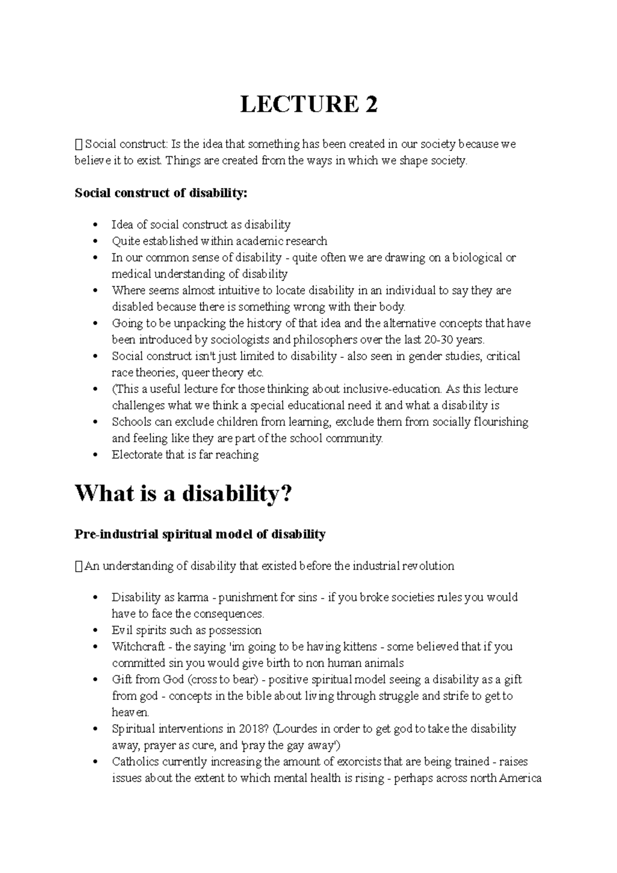 Week 2 Lecture And Seminar Notes For Week 2 Lecture 2 🐀 Social Construct Is The Idea That