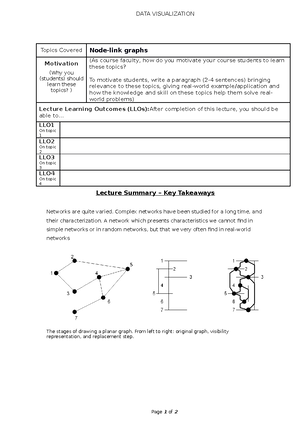 The Eight Visual Variables in DV - Topics Covered 1. The Eight Visual ...