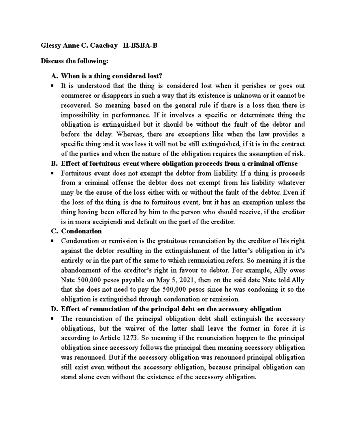 Business Law Assignment 10 - Business Administration - PangSU - Studocu