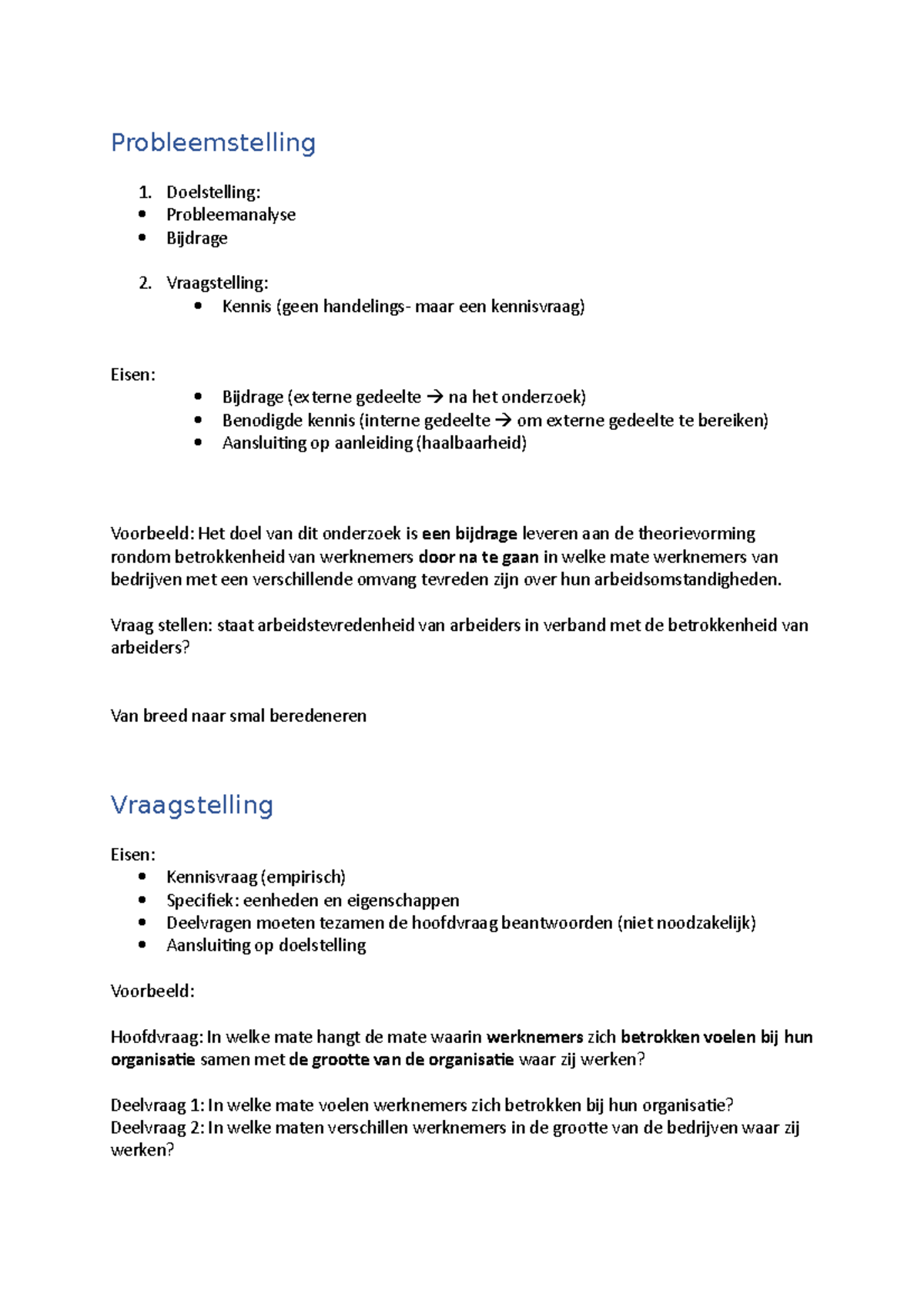 Hoorcollege 4 OIMA 13-09-22 - Probleemstelling Doelstelling ...