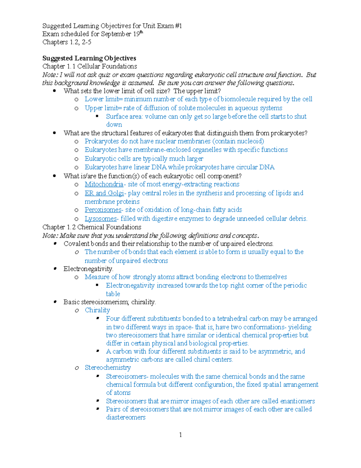 Final Exam Study Guide - Summary Biochemistry Of Metabolism - Exam ...