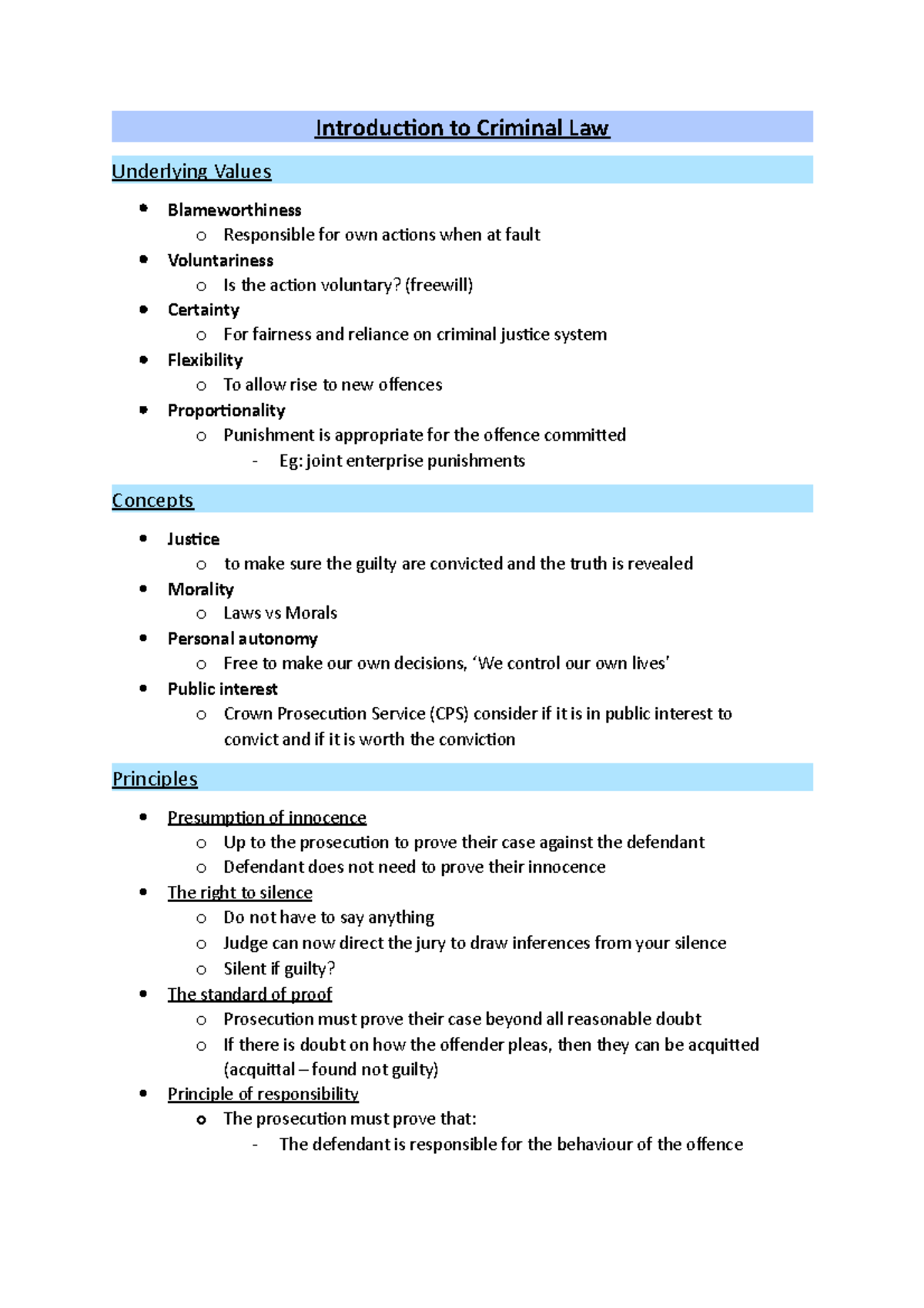 0.Introduction to Criminal Law - Introduction to Criminal Law ...