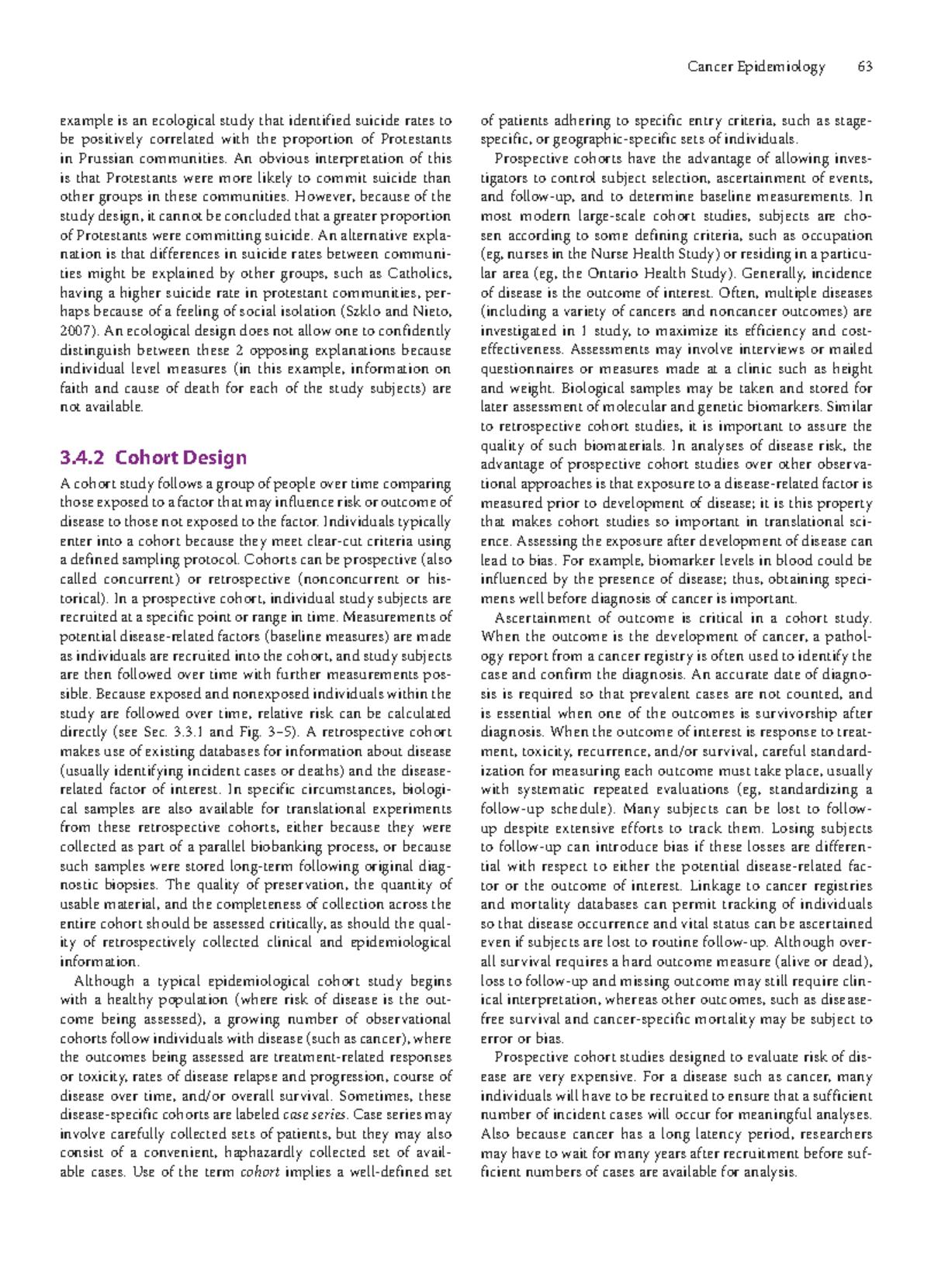 Basic Science of Oncology 5th-26 - Cancer Epidemiology 63 example is an ...