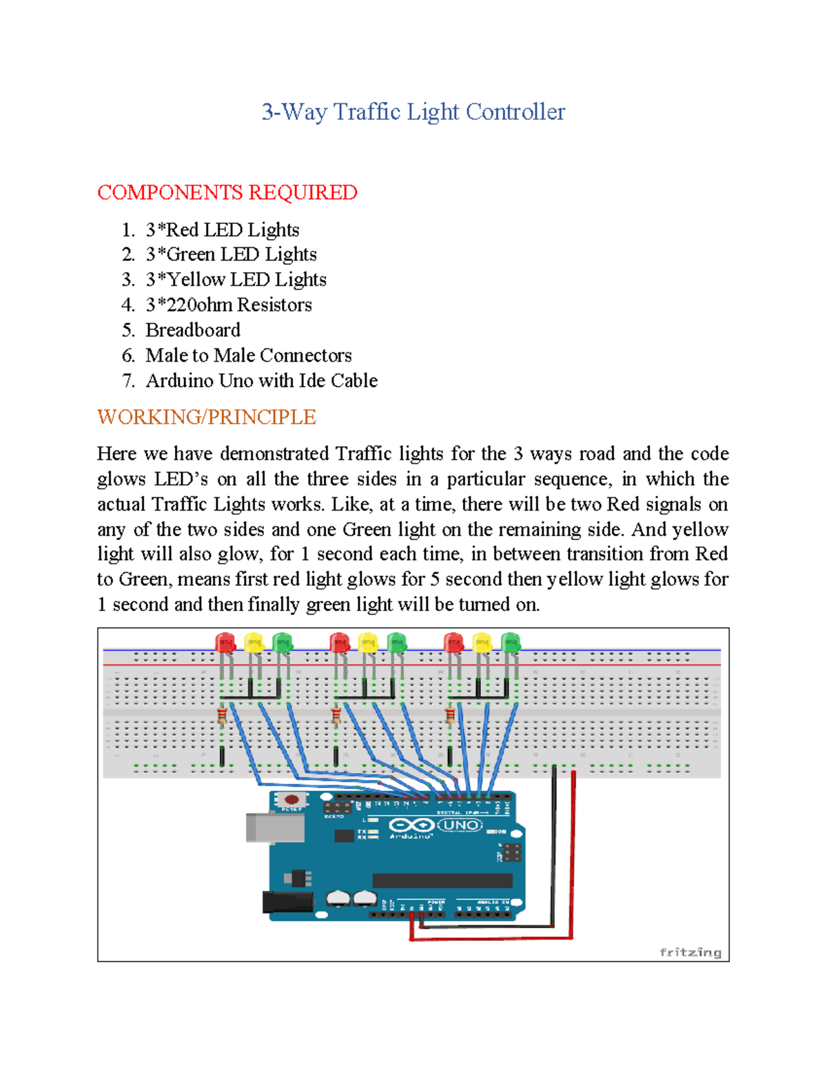 3 way traffic light controller - 3-Way Traffic Light Controller ...