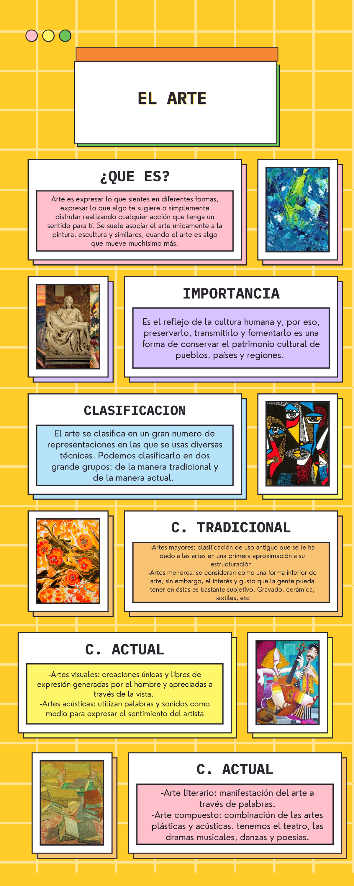 ACTV FORM SEM 1-3 - EL ARTEEL ARTE Es el reflejo de la cultura humana y ...