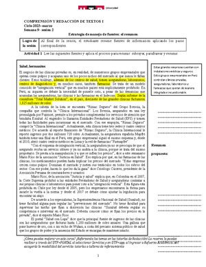 Anamnesis - A N A M N E S I S 1. Datos Generales Nombres y apellidos: - Studocu