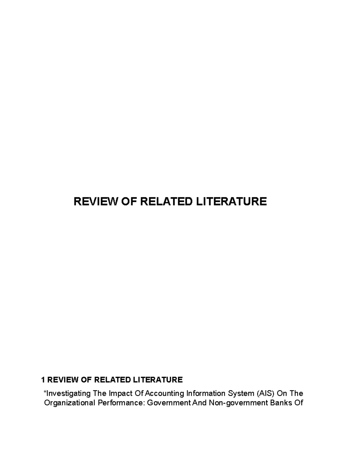 Review-OF- Related- Literature-GRP-1 - REVIEW OF RELATED LITERATURE 1 ...
