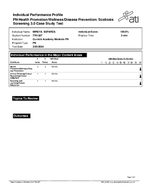 ATI Clinical Judgement Case Study w Concept Map - atitesting ©2021 ...