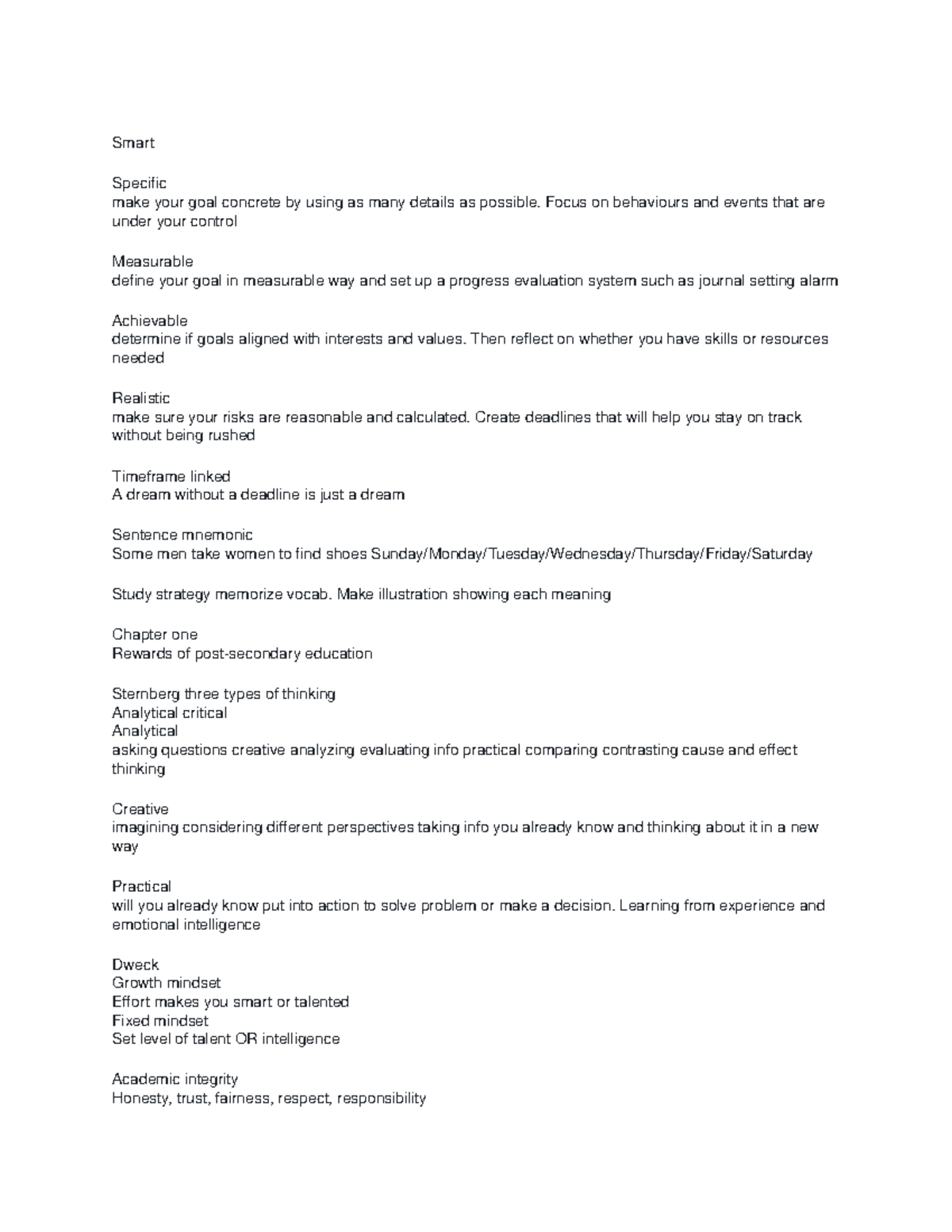 Full Term notes- Skills for academic buisness and success - Smart ...