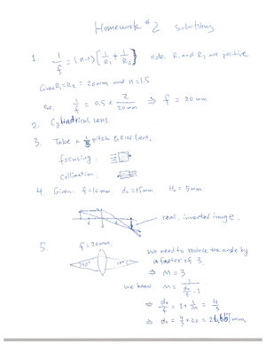HW 1 solutions - homework 1 solution - Homework 1 Solutions (2) E = 100 ...