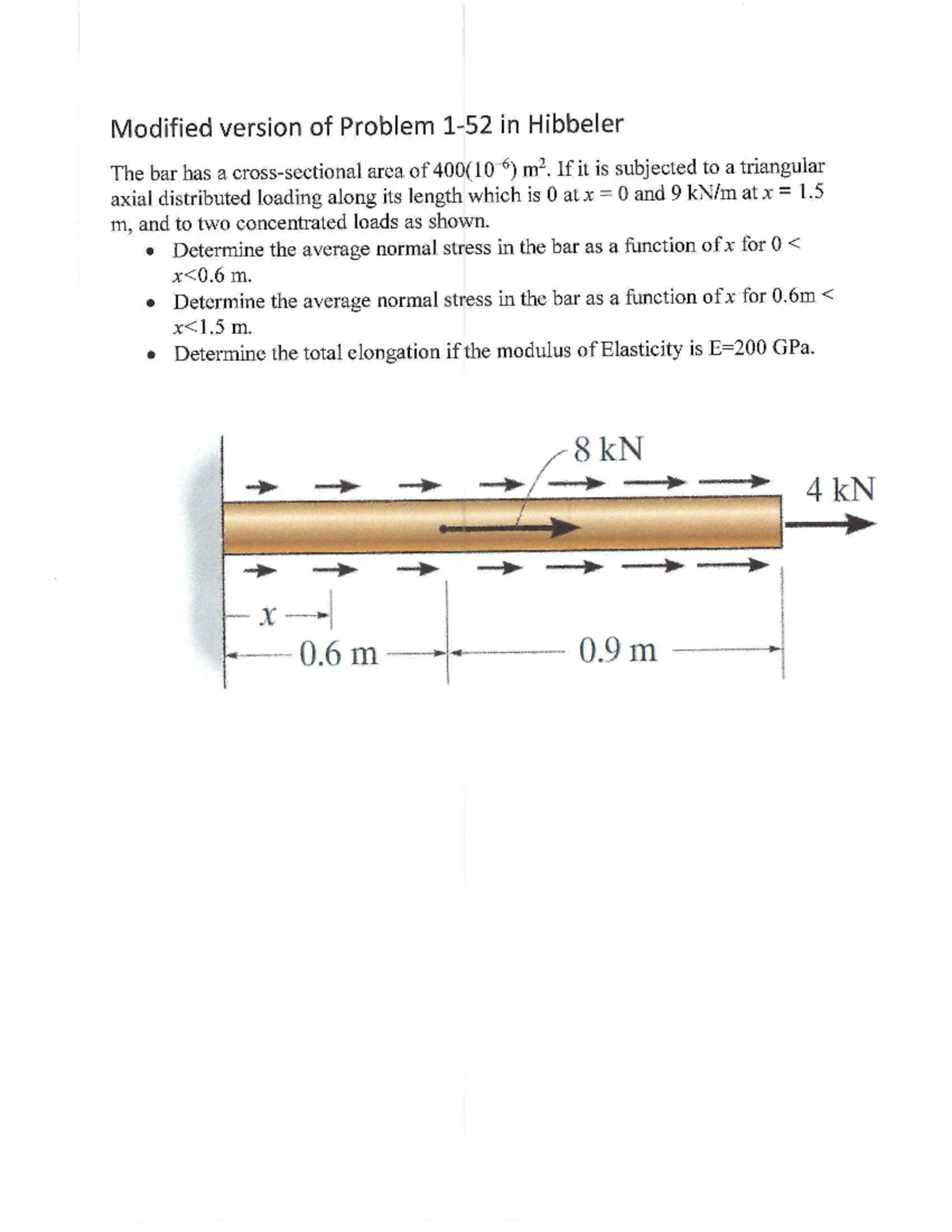 Another example of axial deformations - CE 33200 - Studocu