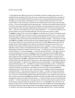 Forensic DNA Analysis Report - Hypothesis: If the electrophoresis test ...