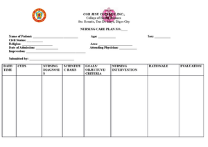 Fun Run Parents-Consent - PARENT’S CONSENT FORM TITLE OF THE ACTIVITY ...
