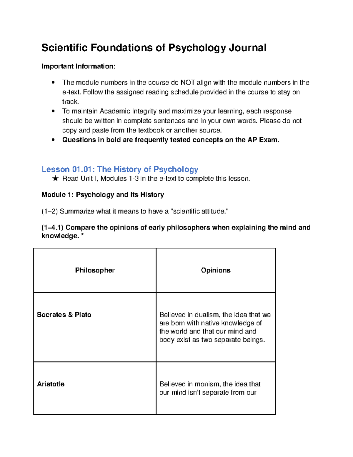 Scientific foundations of psychology journal - Scientific Foundations ...