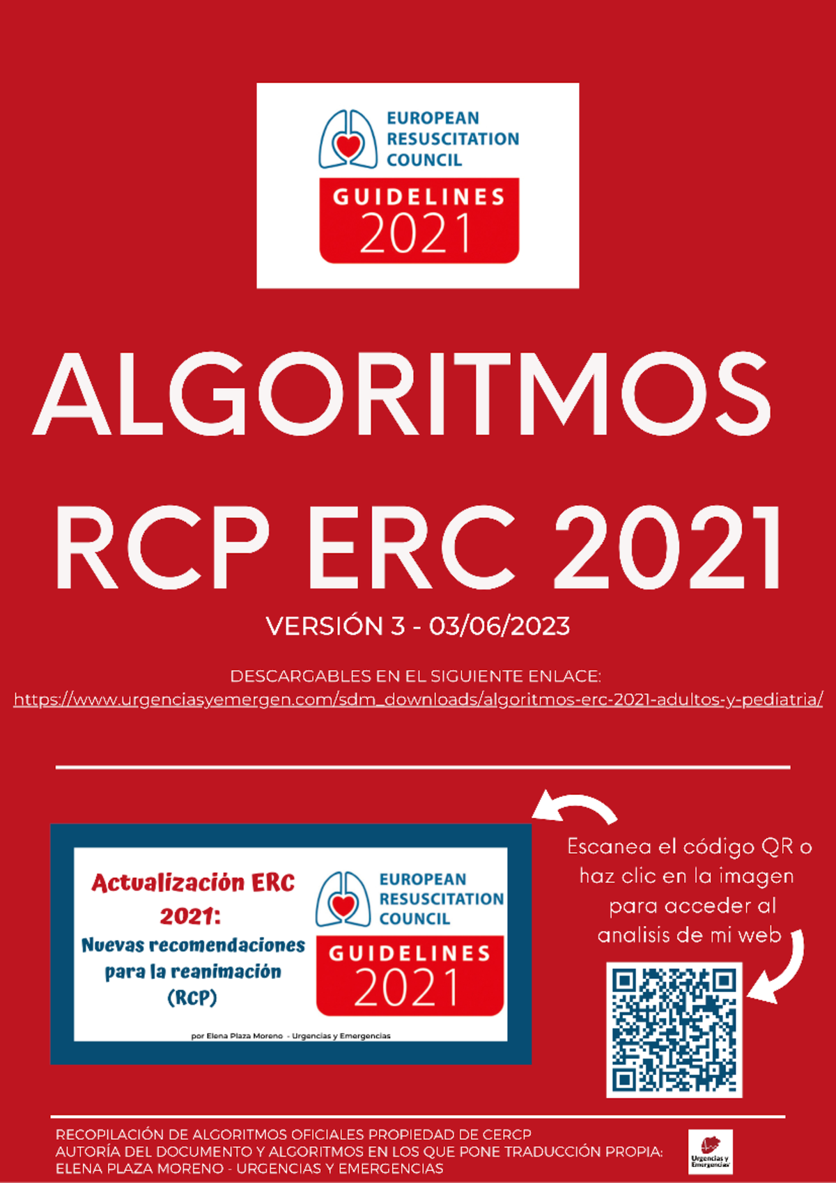 Algoritmos urgencia emergencia - EUROPEAN RESUSCITATION COUNCIL ...