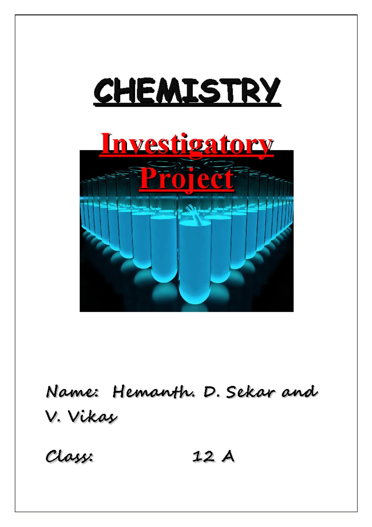 464918842 Analysis of Fertilizers - CHEMISTRYCHEMISTRY Investigatory ...