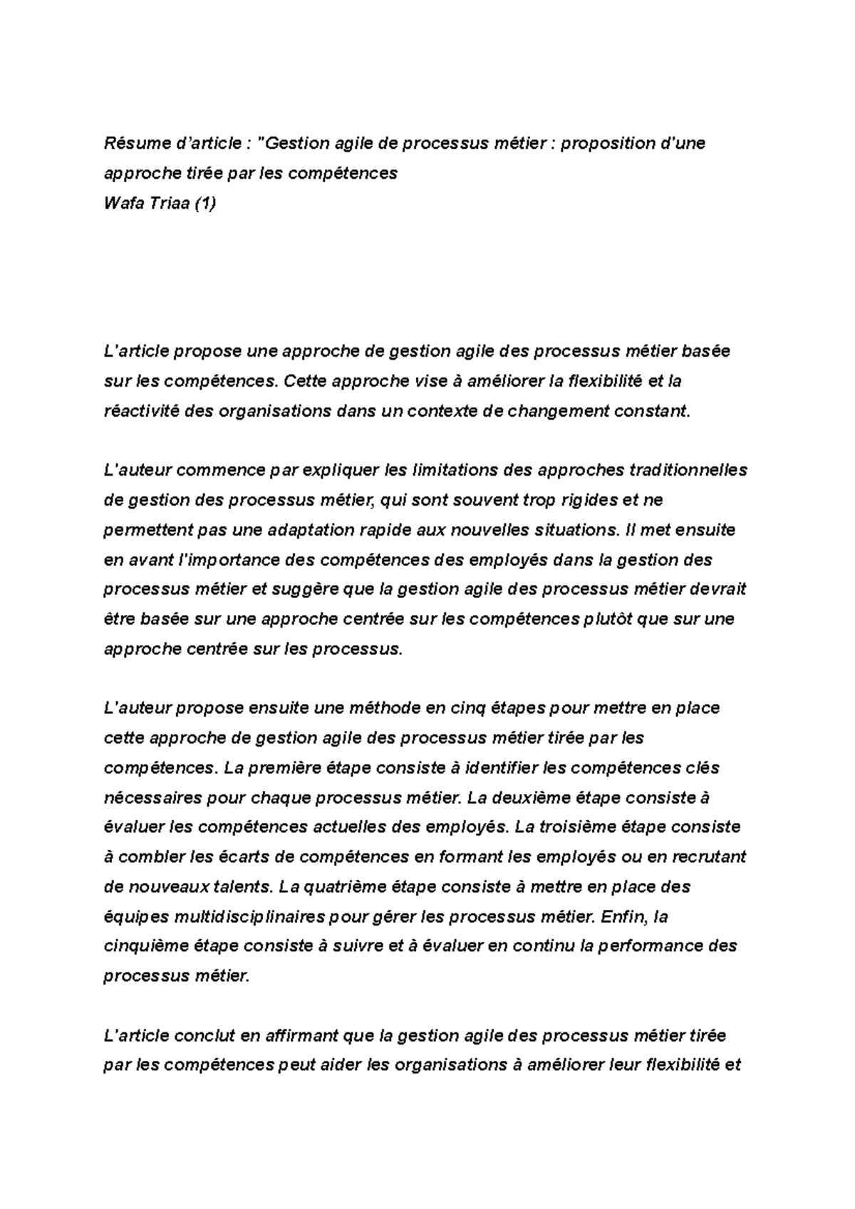 Gérer Les Ressources Humaines Des Théories Aux Outils Un Concept
