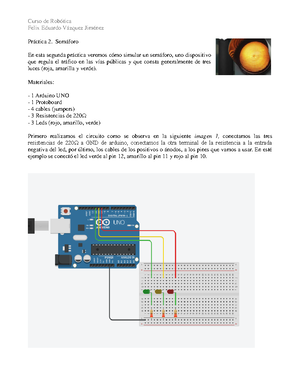 Robótica con arduino [TCRT 5000] - Felix Eduardo Vázquez Jiménez Sensor TCRT 5000 El TCRT5000 es ...