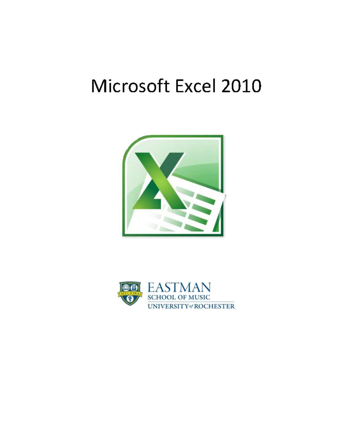 MSExcel 2010ggg - Contents Microsoft Excel Microsoft Office Interface ...