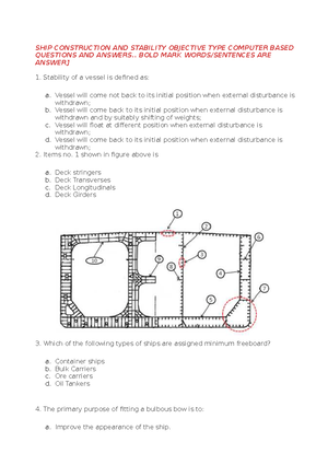 4 - Solved problems of chapter 4 of ship stability - Stability – I : Chapter 4 2 Comments•4,004 ...