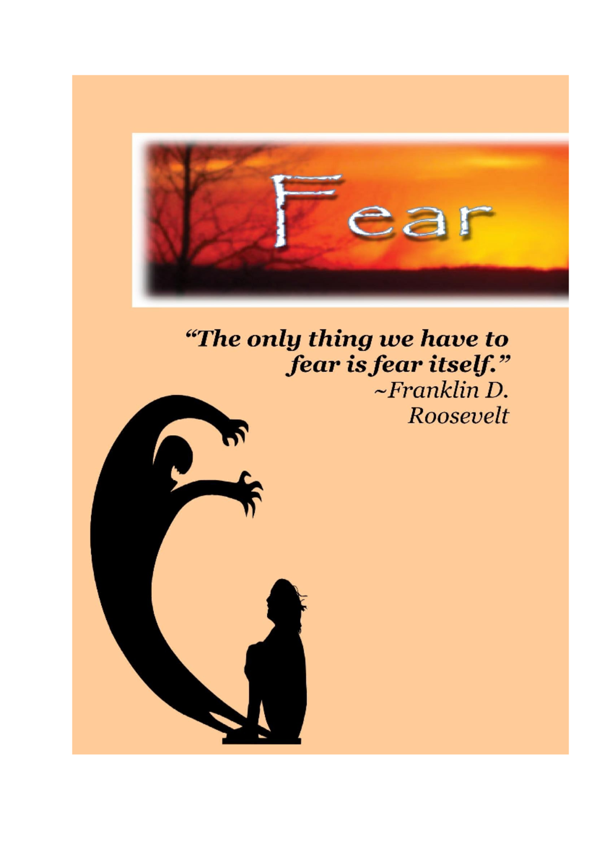 ASL,ALS Class 12 English Project FEAR - ####### Lokseva E School A ...